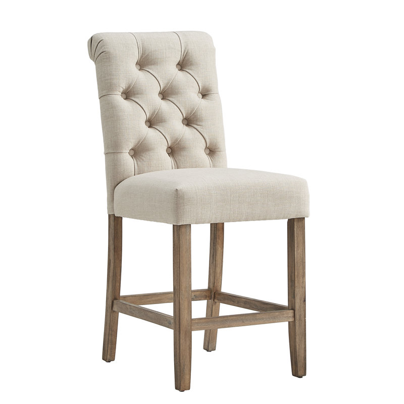 Lark Manor Alsadig Solid Wood Stool & Reviews | Wayfair